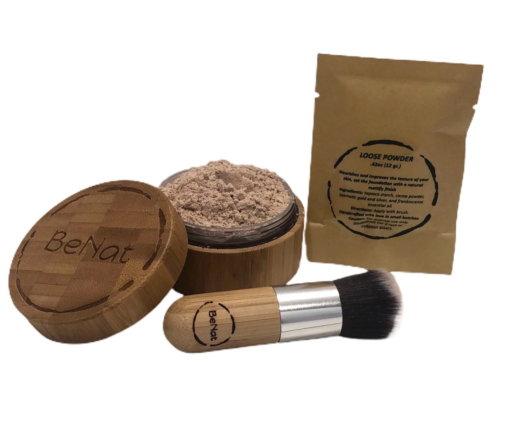 Featured Product: BeNat Translucent Loose Powder Set – Brick and Thread
